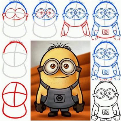 15+ Easy Step By Step Art Drawings To Practice Tutorials – Art & Craft ...