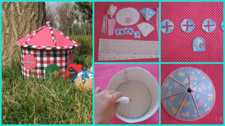 How to make beautiful mini yurt – Art & Craft Ideas