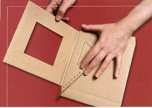 How to Make Photo Frame with Corrugated Cardboard – Art & Craft Ideas