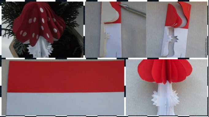 DIY: 3D Paper Mushroom Tutorial – Art & Craft Ideas