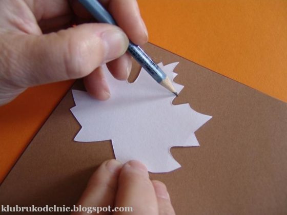 DIY: Lanterns with autumn leaves create – Art & Craft Ideas