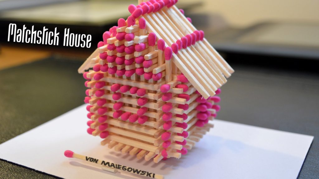 matchstick-house – Art & Craft Ideas