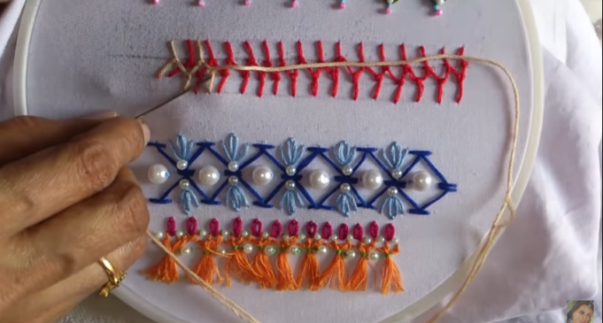 Hand embroidery stitches tutorial for beginners – Art & Craft Ideas