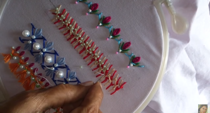 Hand embroidery stitches tutorial for beginners – Art & Craft Ideas