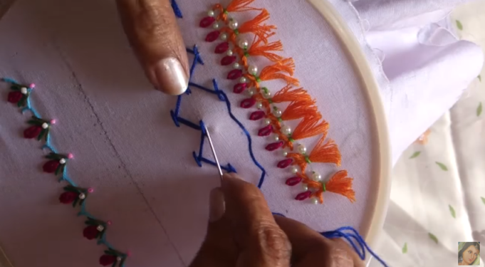 Hand embroidery stitches tutorial for beginners – Art & Craft Ideas
