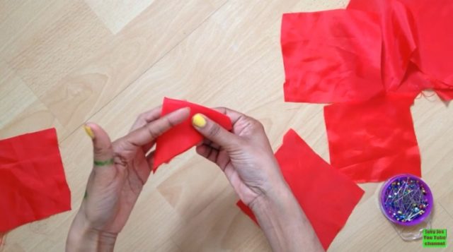 DIY Floor mat using old cloth – Art & Craft Ideas