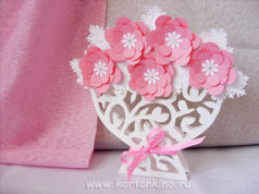 Vase with flowers – Mother’s Day Gift (Tutorial) – Art & Craft Ideas