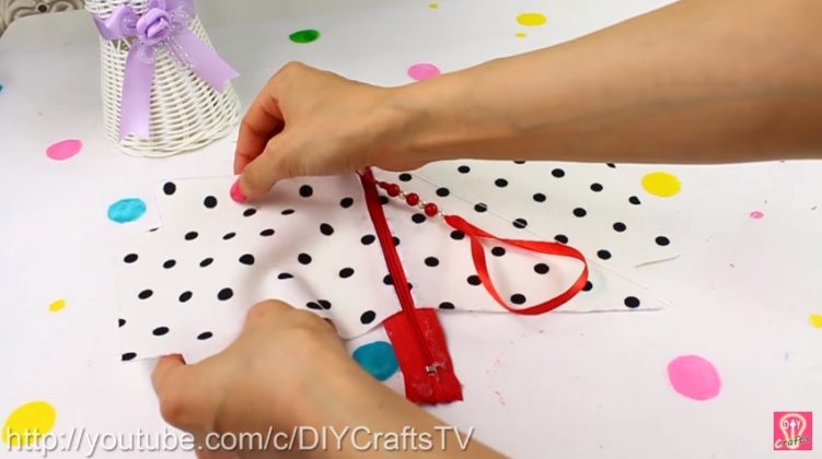 DIY Sweet Zipper Purse Tutorial – Art & Craft Ideas