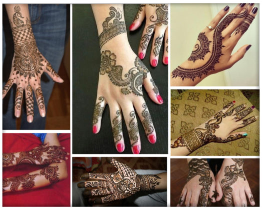 STYLISH MEHNDI DESIGNS FOR HANDS IN DIFFERENT STYLES – Art & Craft Ideas